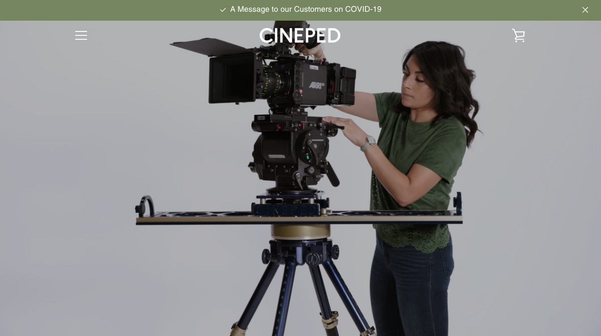 Cineped | Modern Day Camera Support System